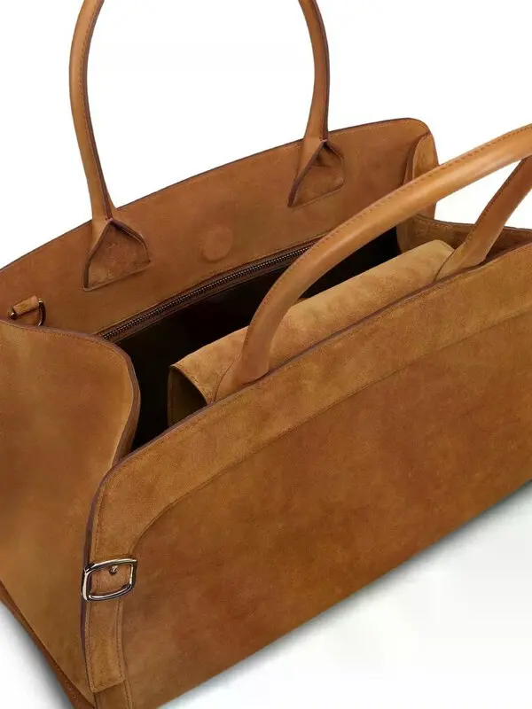 Santoni Suede Shoulder Bag