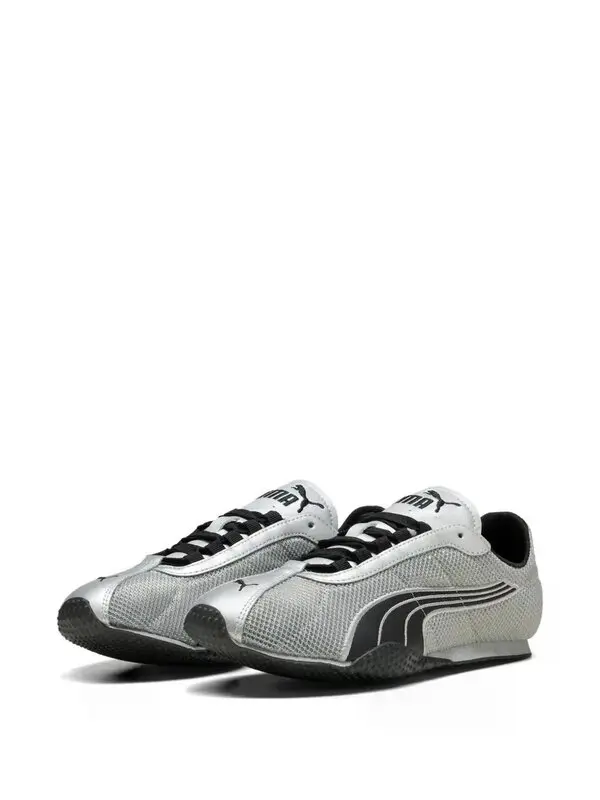 PUMA H-street Chrome Mesh Panelled Sneakers - Silver