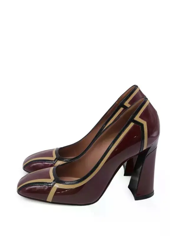 Marni Two-tone Leather Pumps