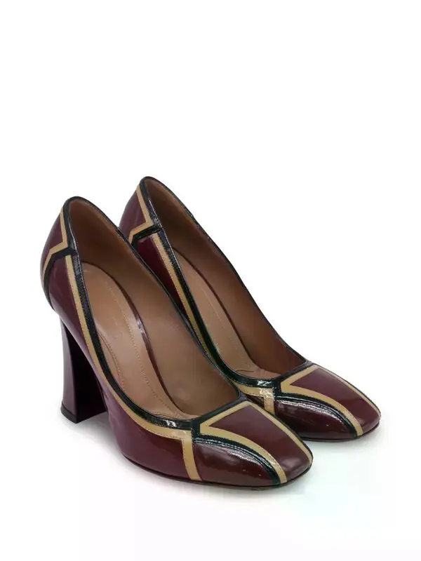 Marni Two-tone Leather Pumps
