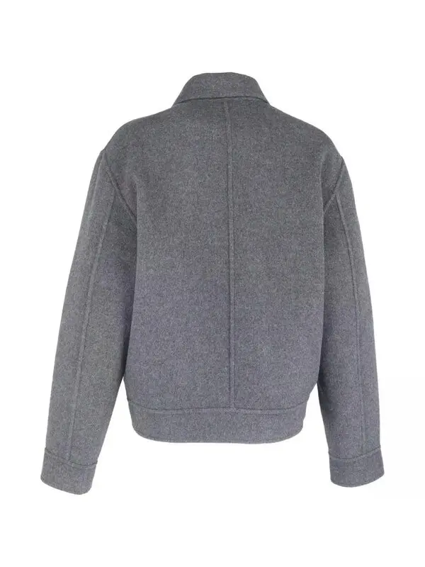 AMI Paris Boxy Fit Double-face Jacket