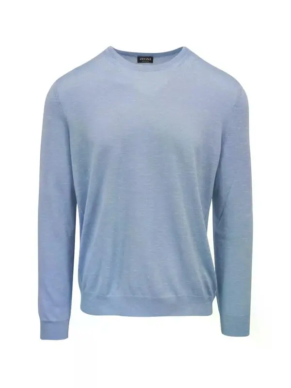 Zegna Fine-knit Crew-neck Sweater