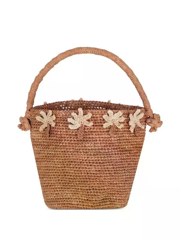 Alanui Palm-tree Appliqué Beach Bag
