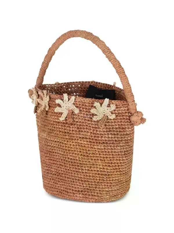 Alanui Palm-tree Appliqué Beach Bag