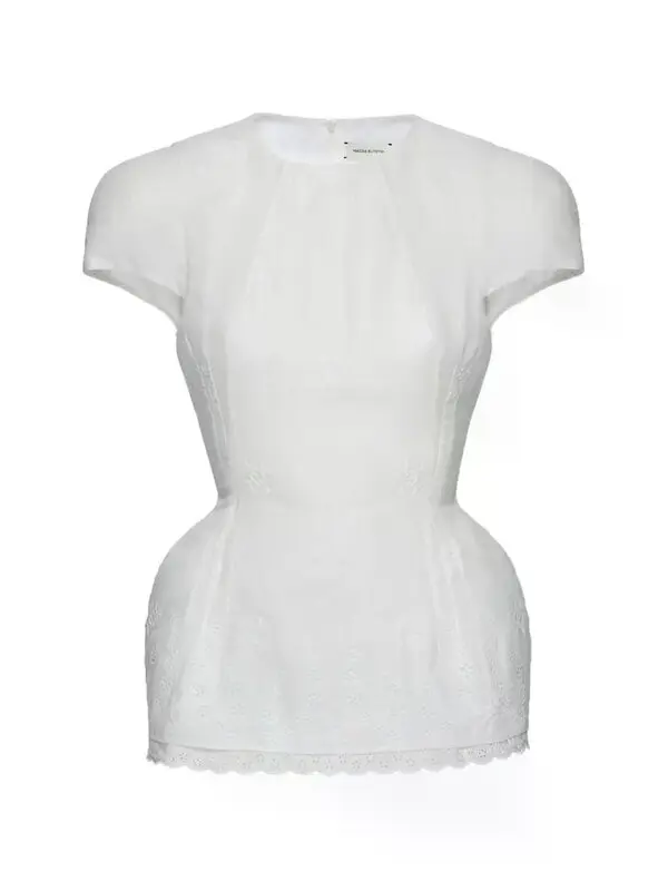 Magda Butrym Broderie-anglaise Top