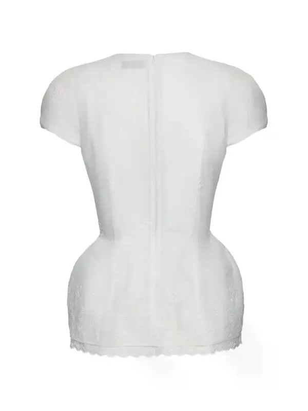 Magda Butrym Broderie-anglaise Top