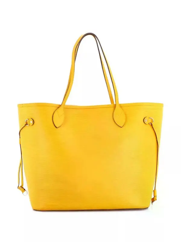 LOUIS VUITTON Neverfull Mm Tote Bag Epi Leather - Yellow