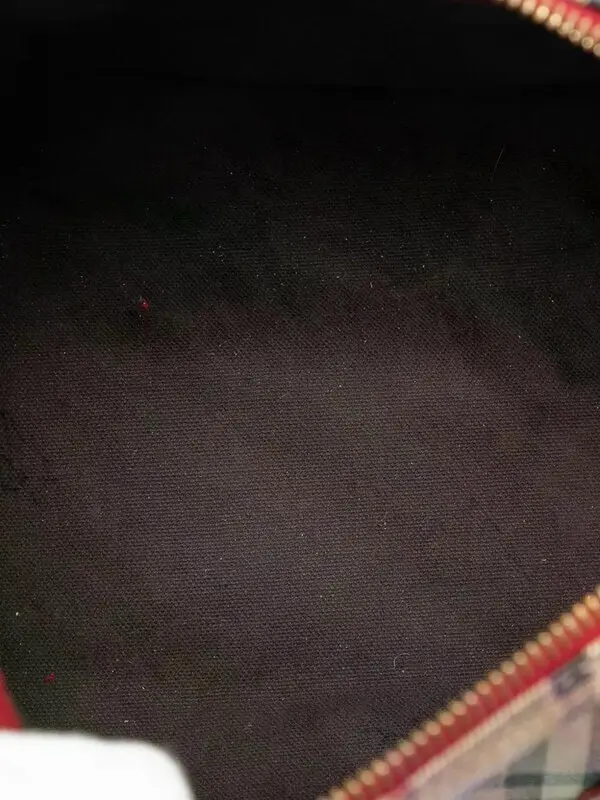 Burberry Haymarket Check Boston Bag