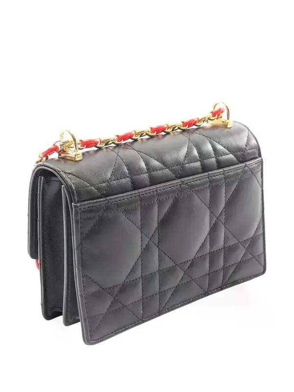 Dior 2021-2026 Mini Dioramour Miss Caro Shoulder Bag - Black