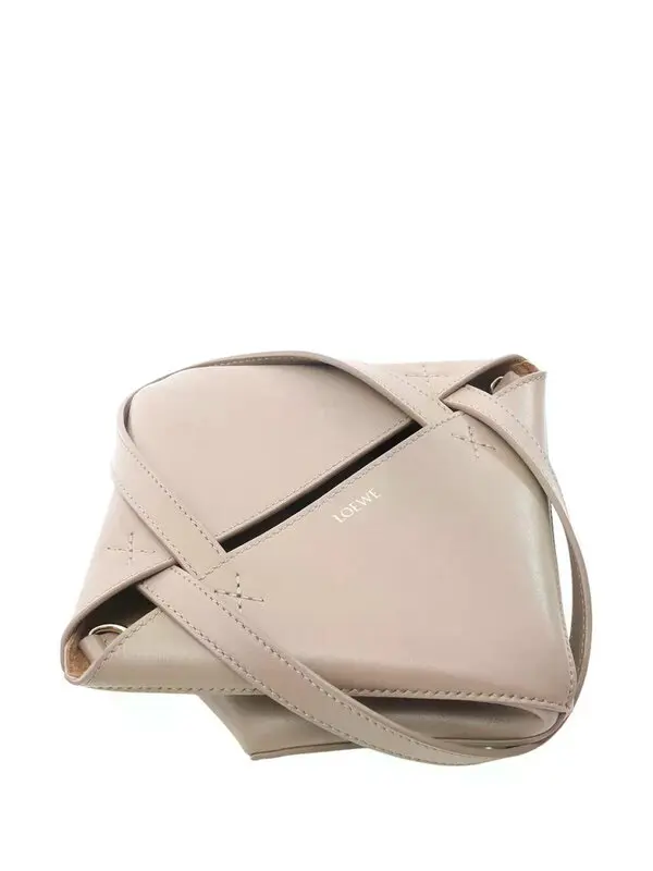 Loewe Mini Puzzle Fold Tote Bag - Neutrals