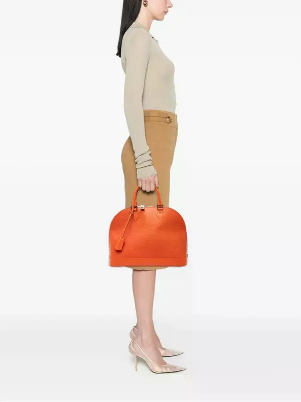 LOUIS VUITTON 2013 Epi Alma Mm Handbag - Orange