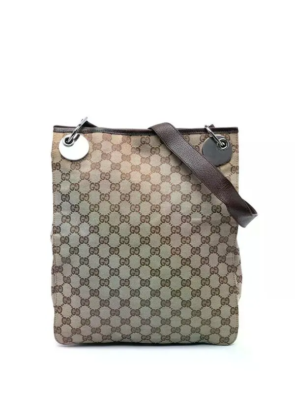 Gucci Gg Canvas Eclipse Crossbody Bag