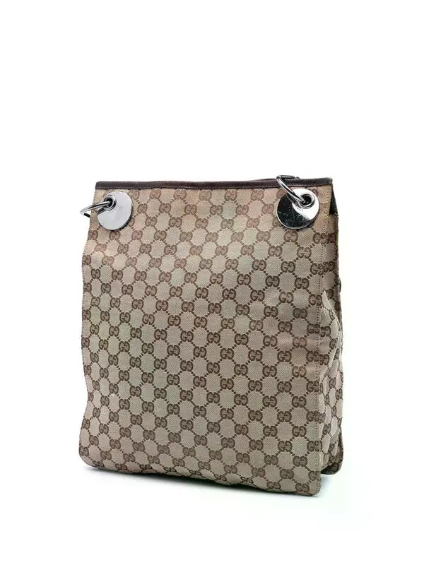 Gucci Gg Canvas Eclipse Crossbody Bag
