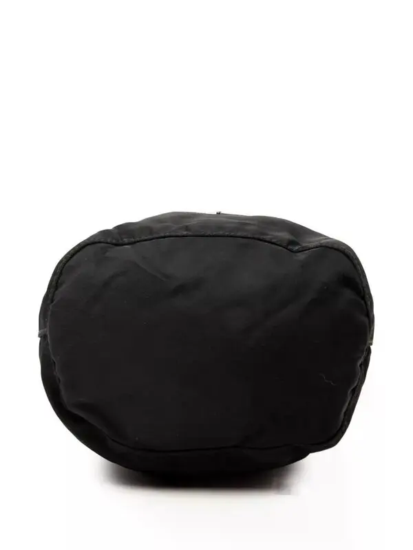 Prada 2000-2013 Tessuto Drawstring Pouch - Black