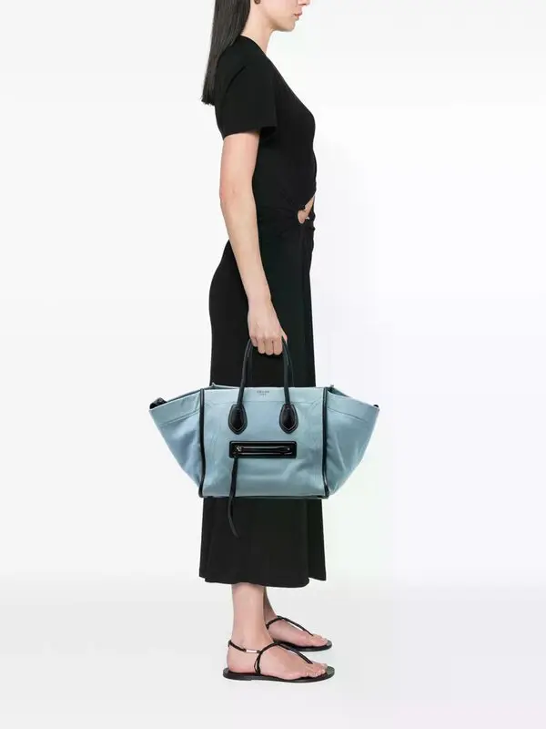 Celine 2015 Medium Denim Phantom Luggage Tote Bag