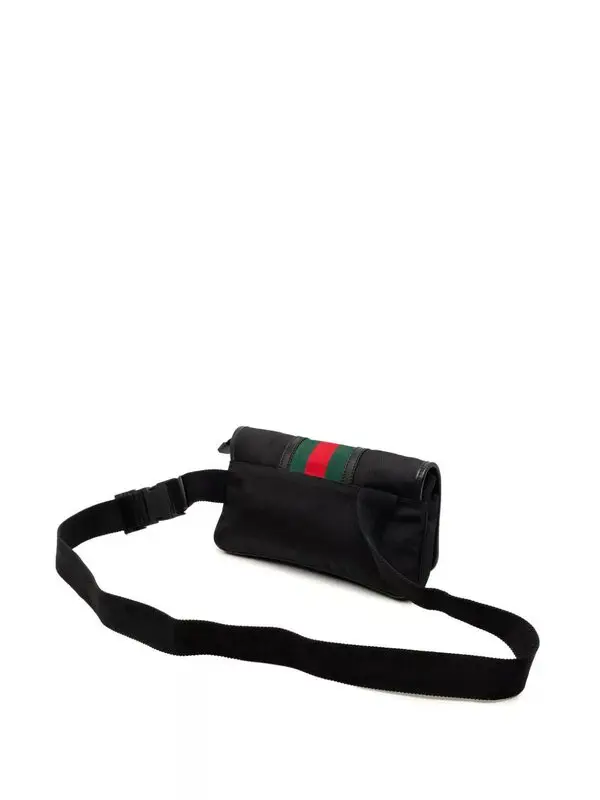 Gucci Nylon Interlocking G Web Belt Bag