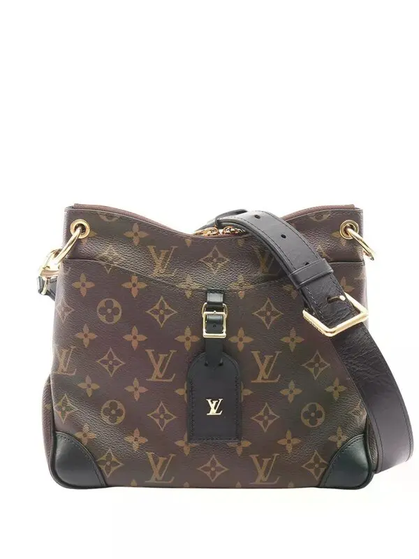 LOUIS VUITTON 2000-2010 Monogram Odeon Pm Crossbody Bag - Brown