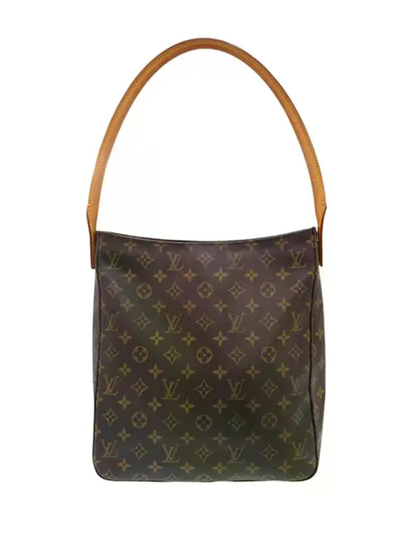 LOUIS VUITTON 1999 Monogram Looping Gm Shoulder Bag - Brown