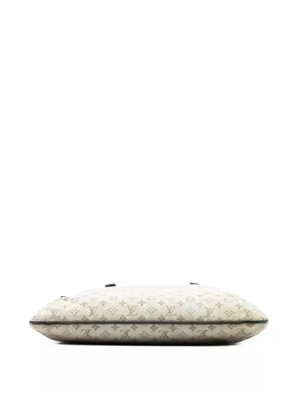LOUIS VUITTON 2002 Monogram Mini Lin Francoise Satchel - Neutrals