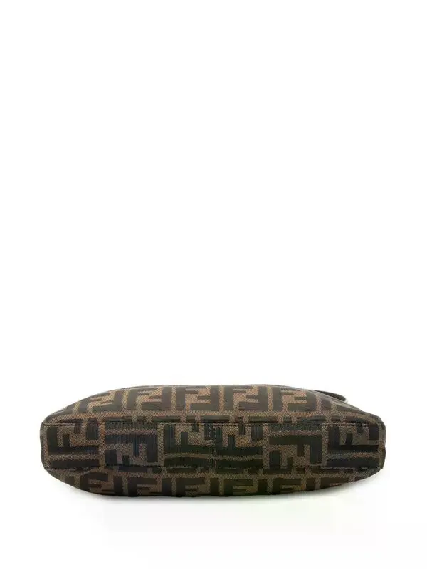 Fendi 2000-2010 Zucca Canvas Shoulder Bag