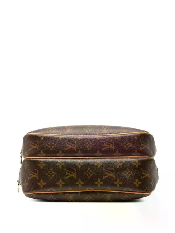 LOUIS VUITTON 2005 Monogram Reporter Pm Crossbody Bag - Brown