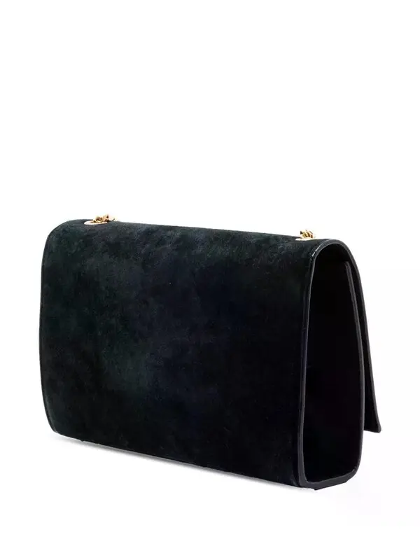 Saint Laurent 2014 Medium Monogram Kate Tassel Crossbody Bag - Black