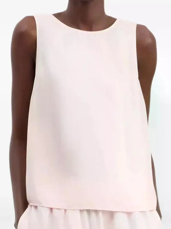 Loulou De Saison Gem Draped Sleeveless Top