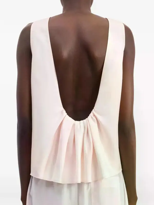 Loulou De Saison Gem Draped Sleeveless Top