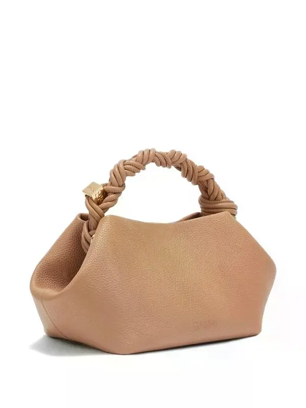 GANNI Small Bou Tote Bag - Brown