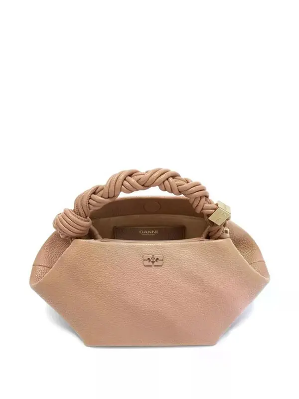 GANNI Small Bou Tote Bag - Brown