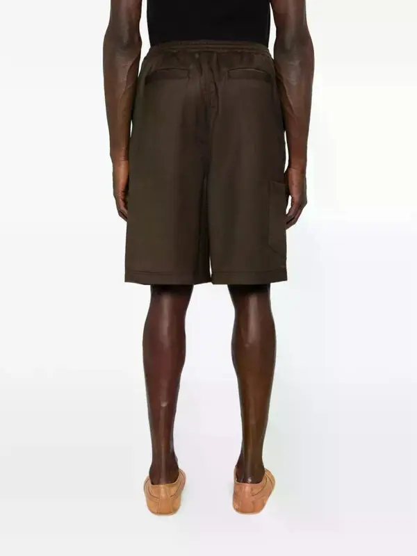 Études Studio Elasticated Drawstring Shorts - Brown