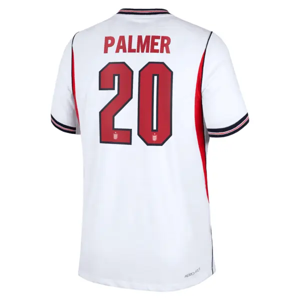 Nike Cole Palmer England National Team 2026 Match Home Dri-fit Adv Soccer Jersey - White