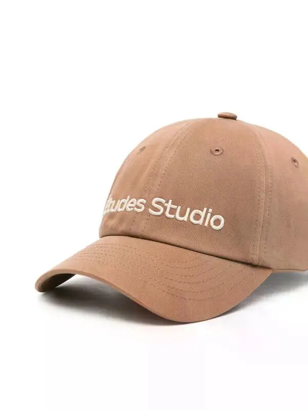 Études Studio Logo Embroidered Cap - Neutrals