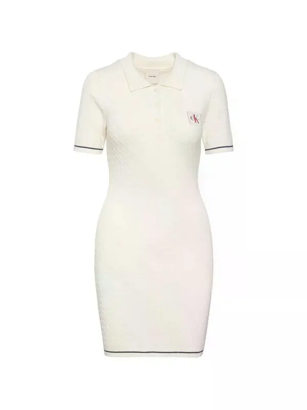 Calvin Klein Cable-knit Mini Dress