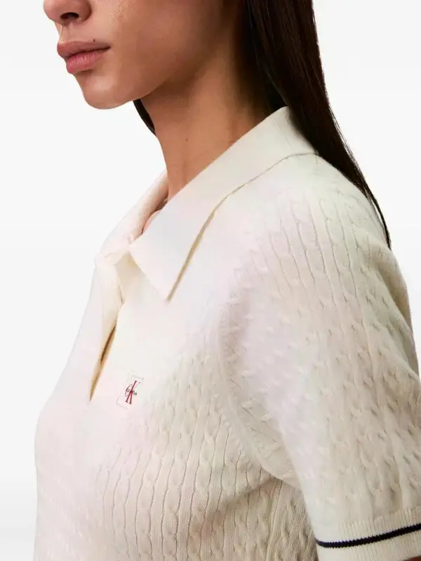 Calvin Klein Cable-knit Mini Dress