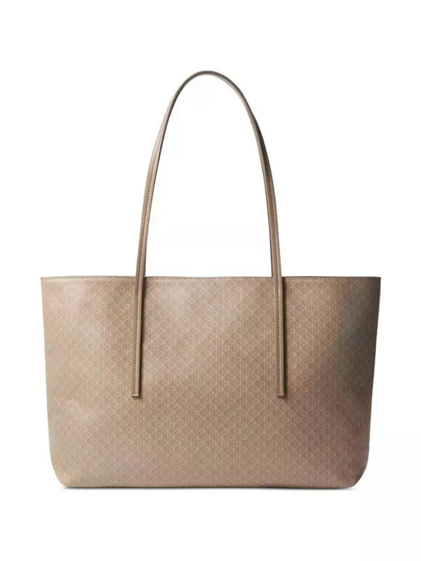 Calvin Klein Monogram-pattern Tote Bag - Neutrals
