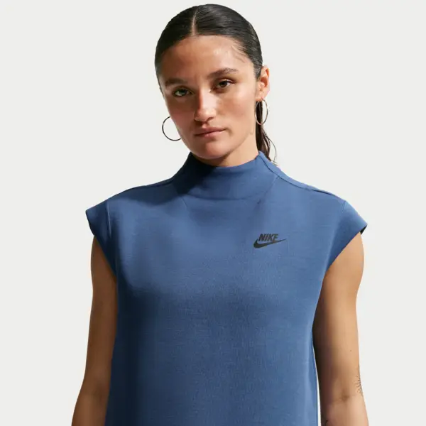 Nike Sportswear Tech Fleece Short-sleeve Top - Blue