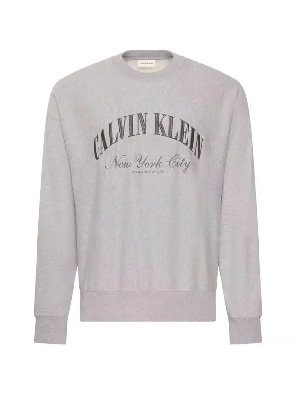 Calvin Klein Logo-embroidered Sweatshirt