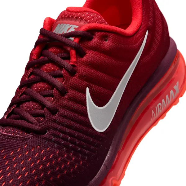 Nike Max 2017 Athletic Sneakers - Red