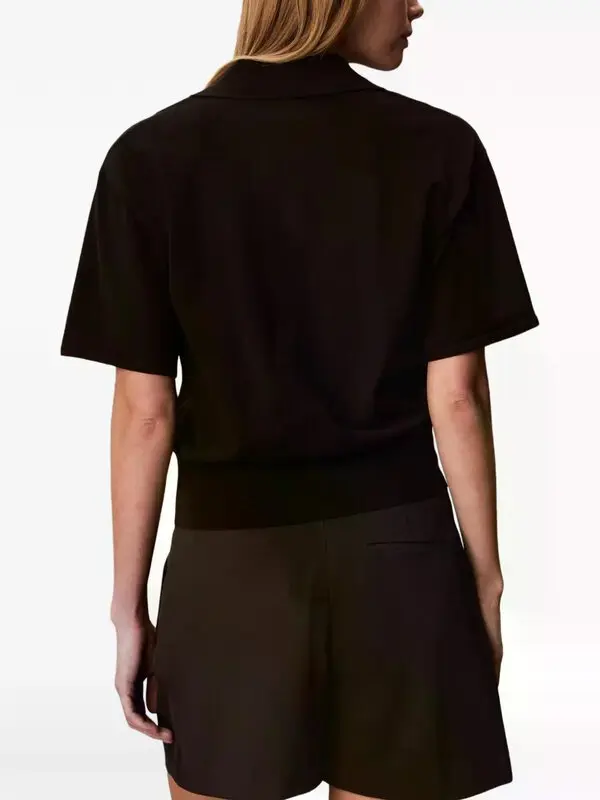 Calvin Klein Quarter-zip Short-sleeve Sweater