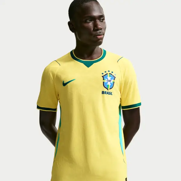 Nike Brazil 2026 Match Home Aero-fit Soccer Authentic Jersey - Yellow