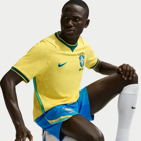 Nike Brazil National Team 2026 Match Home Aero-fit Soccer Jersey - Yellow