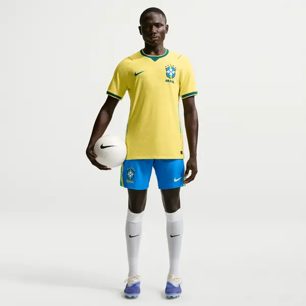 Nike Brazil National Team 2026 Match Home Aero-fit Soccer Jersey - Yellow