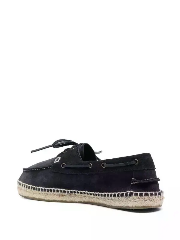 Manebí Lace-up Suede Espadrilles