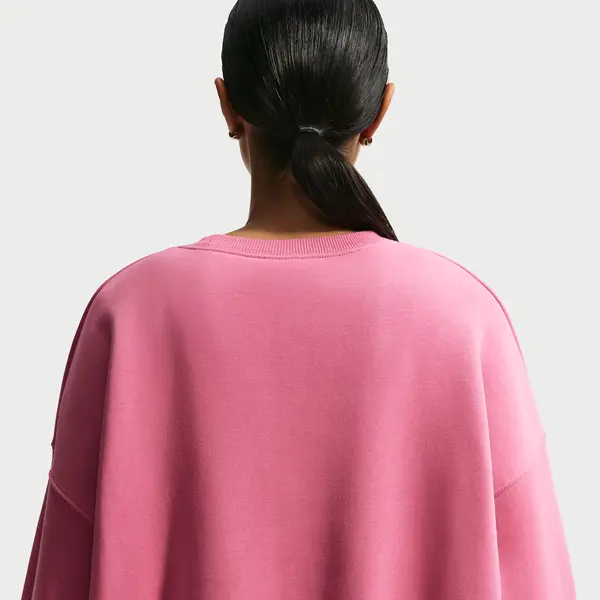 Nike Sportswear Phoenix Fleece Crew-neck Sweatshirt - Pink