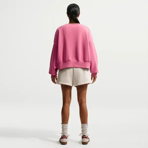 Nike Sportswear Phoenix Fleece Crew-neck Sweatshirt - Pink