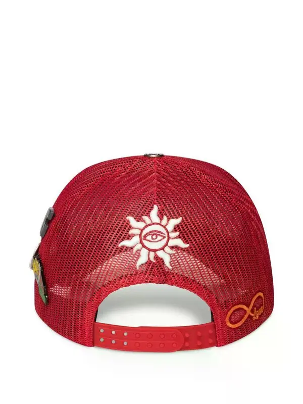 GODSPEED Forever Embroidered Baseball Cap - Red