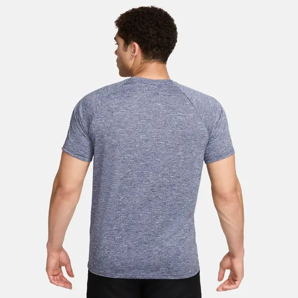 Nike Dri-fit Uv Short Sleeve Top - Blue