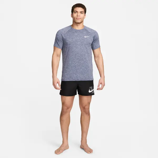 Nike Dri-fit Uv Short Sleeve Top - Blue