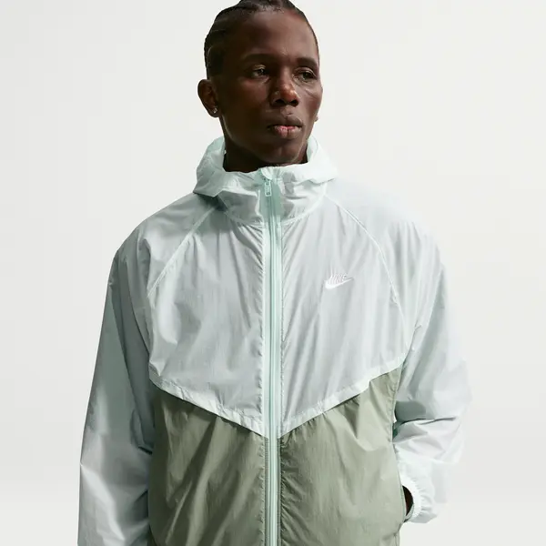 Nike Windrunner Unlined Full-zip Uv Jacket - Green